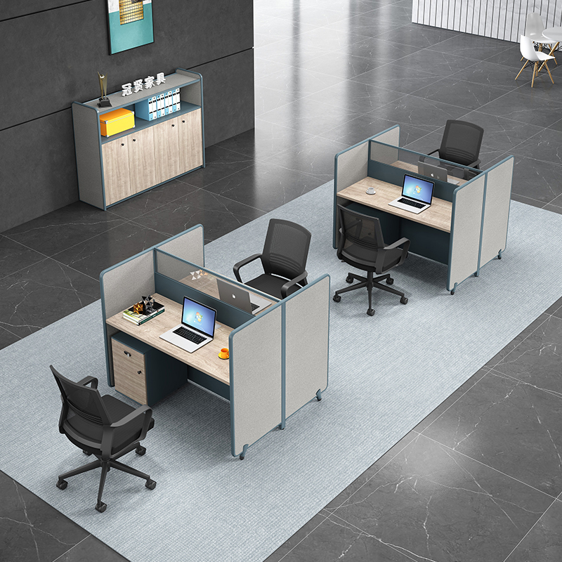 Modern office workstation for 6 person | office chairs manufacturer